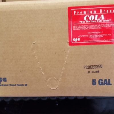 Cola Premium Soda Syrup BIB 5 Gal | Red Eye Coffee Guy